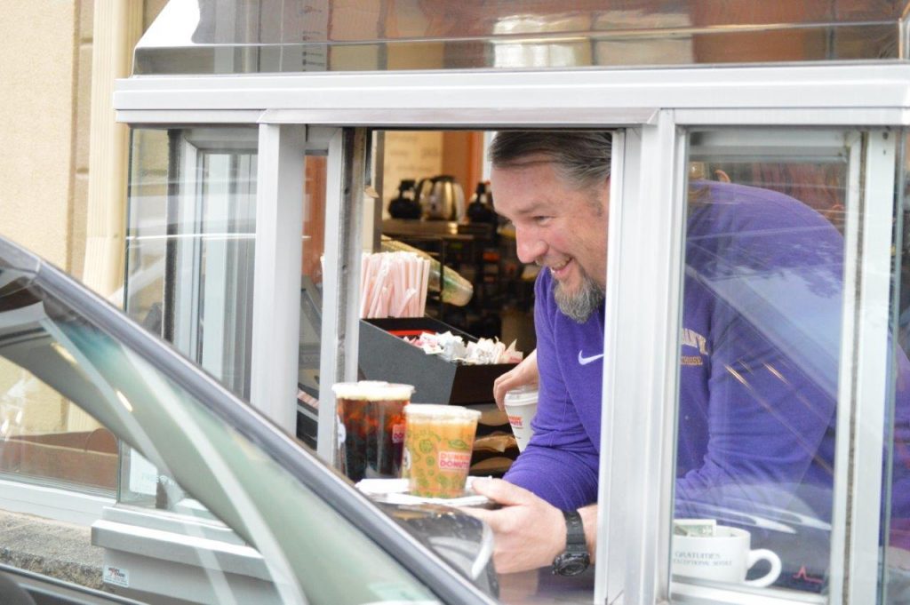 UALBANY MEN’S LACROSSE COACH SCOTT MARR MAKES SURPRISE VISIT TO DUNKIN ...