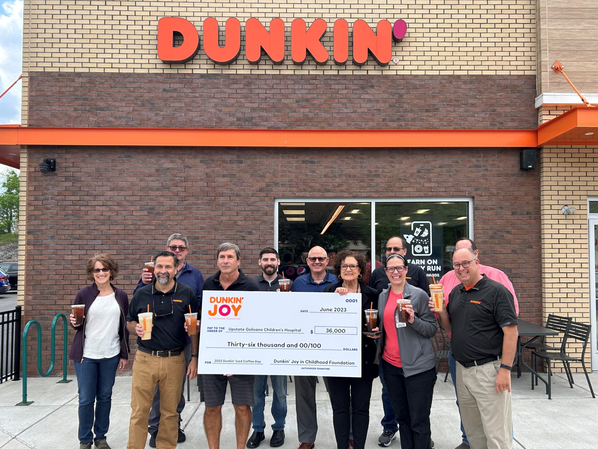 DUNKIN’® JOY IN CHILDHOOD FOUNDATION® RAISES $36,000 TO BRING JOY TO ...