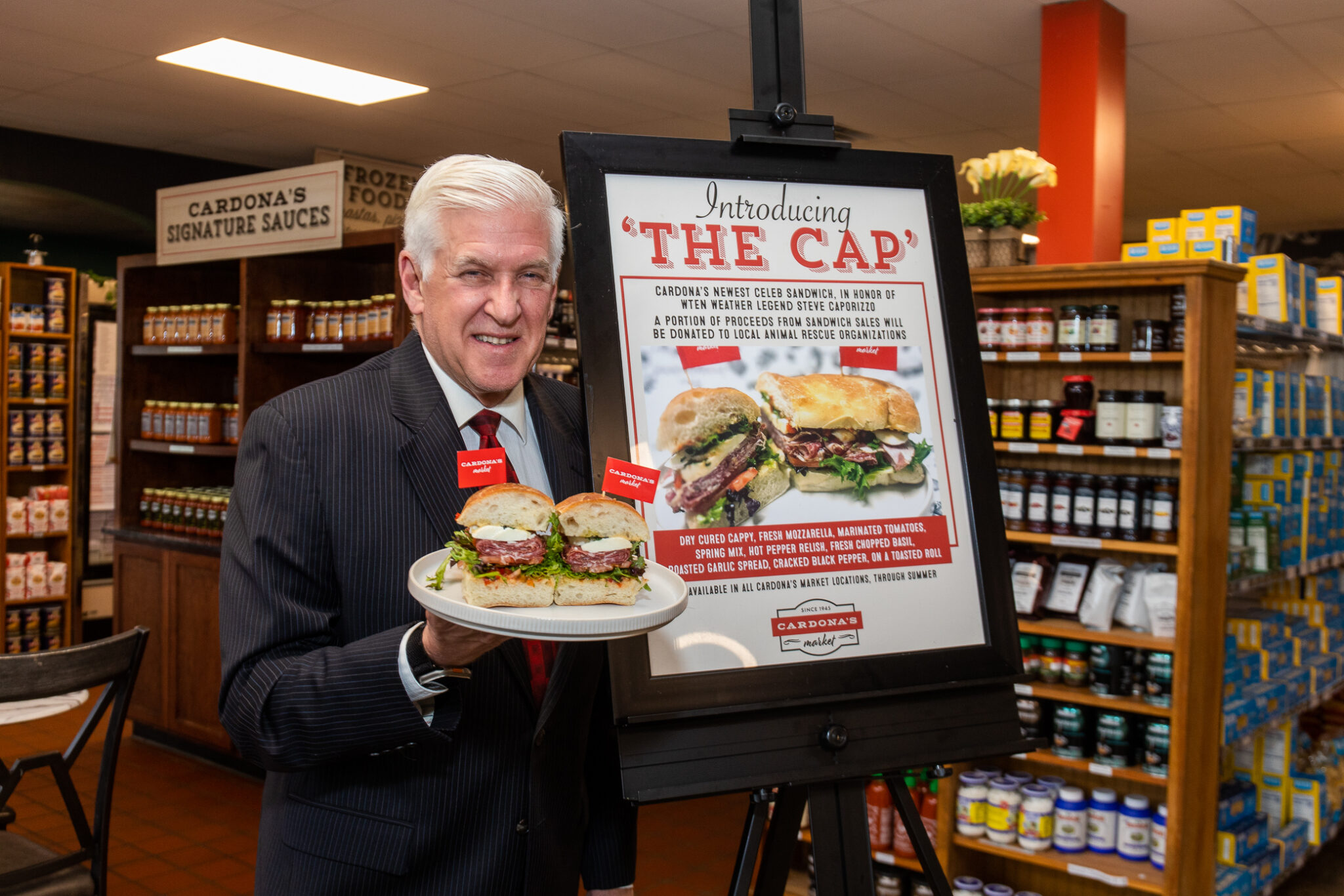 Cardona’s Market honors legendary Capital Region meteorologist Steve ...