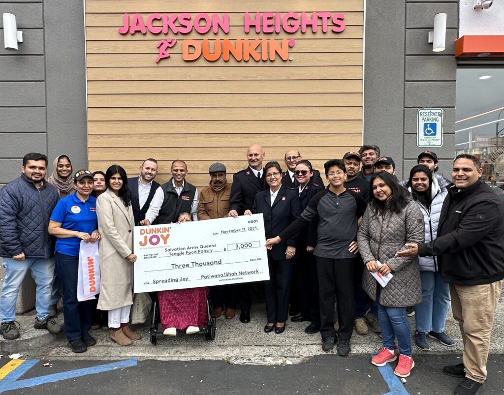 Dunkin’ and Baskin-Robbins restaurant in Jackson Heights commemorates ...